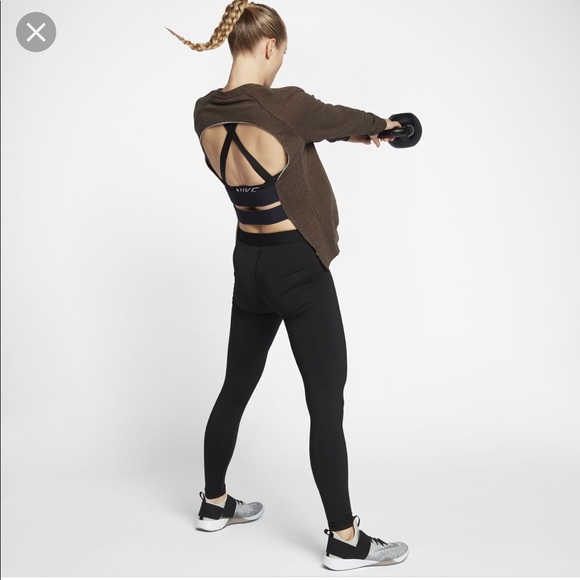 Nike | Tops | Nwt Nike Openback Energy Top Wmns | Poshmark